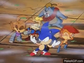 Sonic the Hedgehog 104 - Sonic and the Secret Scrolls on Make a GIF