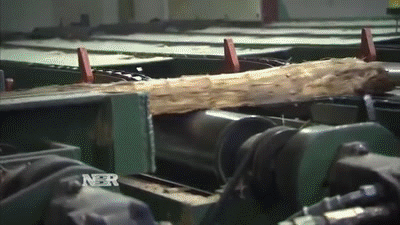 Manufacture Lincoln Logs on Make a GIF