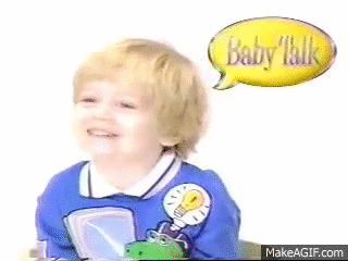 Baby Talk intro (1992) on Make a GIF
