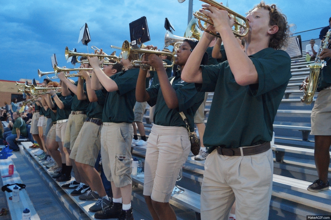 Trumpet Dance on Make a GIF