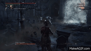 Bloodborne - Padre Gascoigne - (NG+8) on Make a GIF