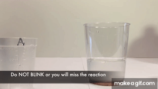 Iodine clock reaction Chemistry Experiment on Make a GIF
