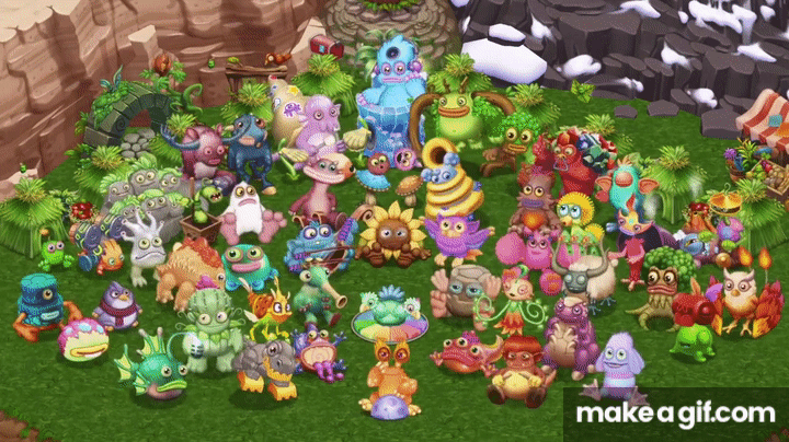 My Singing Monsters: Dawn Of Fire - Continent (Full Song) (1.16.0) on ...