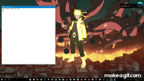 naruto rikudou -wallpaper engine- on Make a GIF