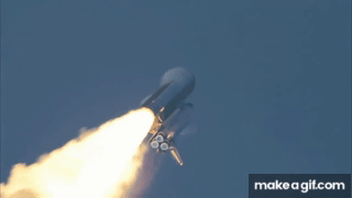 10 MOST POWERFUL Space Rocket Launches Ever! [4K] on Make a GIF