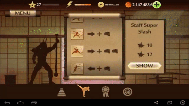 Act 5 - Staff of Night - Staff Super Slash on Make a GIF