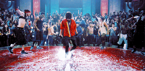 iwontdancenetwork:Dancing in the movies! on Make a GIF