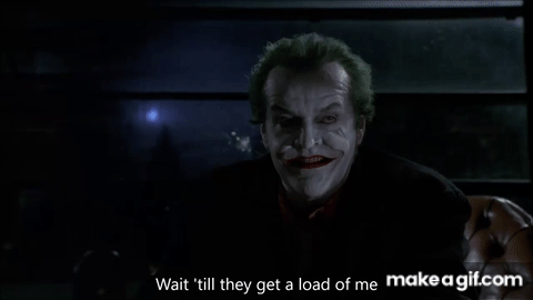 Batman 1989 - Wait till they get a load of me on Make a GIF