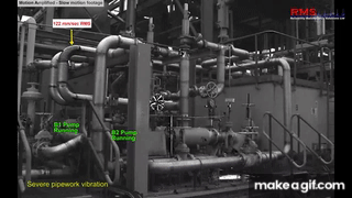 Piping - Severe Transient Pipework Vibration on Make a GIF