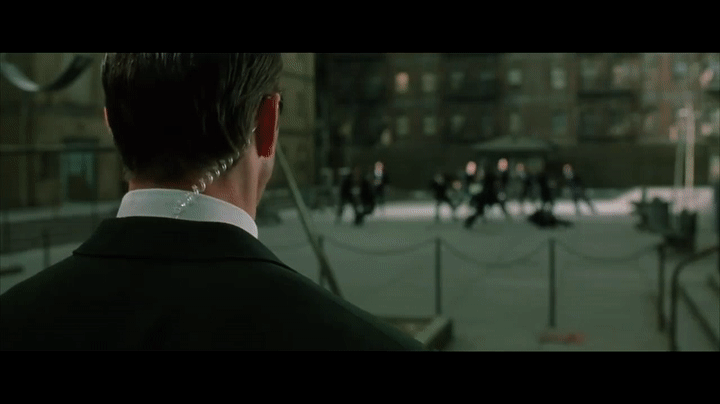 Matrix Reloaded (Neo Vs Agent Smith's Multiply) 4K on Make a GIF
