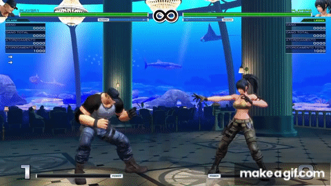 Kof XIV Clark Combos on Make a GIF