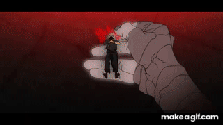 Sukuna Uses His Domain Expansion Against Mahoraga on Make a GIF