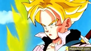 Future Trunks vs Goku [2K HD] on Make a GIF