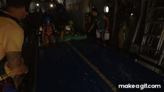 World's Longest Slip and Slide Out of an AIRPLANE 2 on Make a GIF