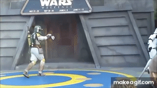Boba Fett dancing to Rasputin (Looped) on Make a GIF