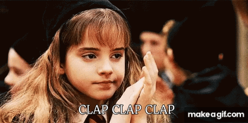 Sarcastic Hermione on Make a GIF