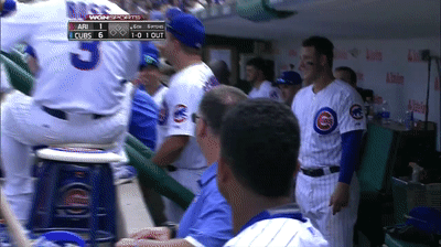 ARI@CHC: Herrera takes an unrequested curtain call on Make a GIF