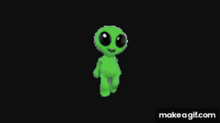 Dancing Alien on Make a GIF