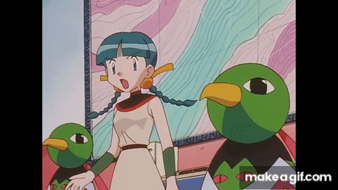 Pokemon - Calista and Xatu on Make a GIF