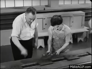 Chaplin Modern Times - Factory Scene (HD - 720p) on Make a GIF