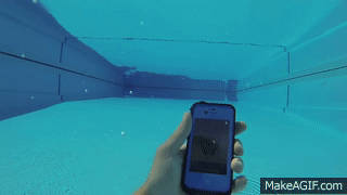 Lifeproof Waterproof iPhone Product Review on Make a GIF