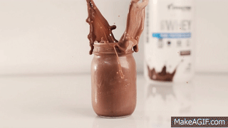 PROTEIN SHAKE BY @WILLVILLEGAS on Make a GIF