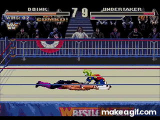 WWF WrestleMania: The Arcade Game (Sega Genesis) - Doink The Clown on ...
