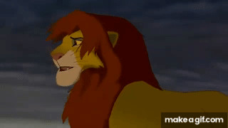 The Lion King (1994) | Simba Returns To Pride Rock on Make a GIF