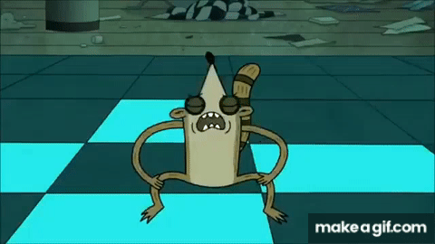Regular Show - Dance-Off Battle/Sweet - The Ballroom Blitz on Make a GIF