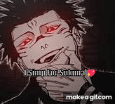 Sukuna Simping on Make a GIF