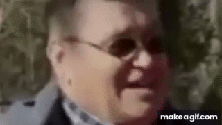 Disappointed dad sigh on Make a GIF