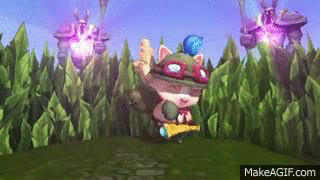 Dancing Teemo on Make a GIF