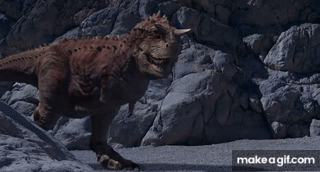 Dinosaur (2000) - Carnotaurus fight scene Final battle [HD 1080p] on ...