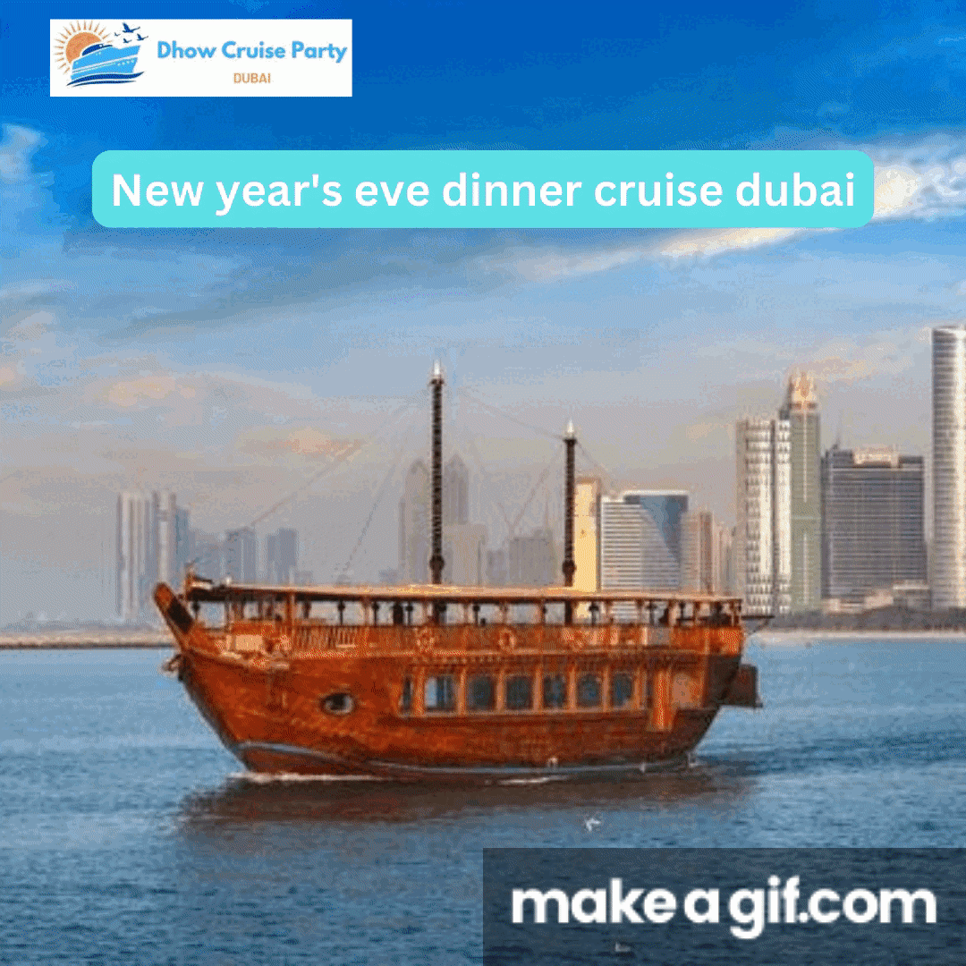 Dhow Cruise Party in Dubai – Unforgettable Moments! on Make a GIF