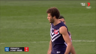 2016 Toyota AFL: Round 19 - Fremantle vs Sydney 31.07.2016 on Make a GIF