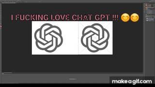 chat gpt star of david on Make a GIF