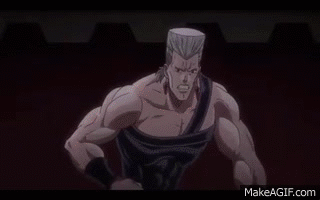 JoJo's Bizarre Adventure - Avdol's Death on Make a GIF