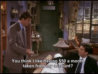 Friends. How to quit a gym membership. on Make a GIF