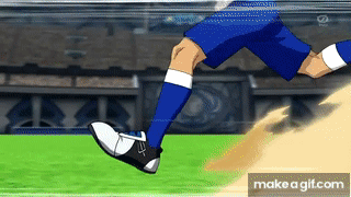 Inazuma Eleven Go Galaxy 17: Shin Mach Wind vs Twist Reach on Make a GIF