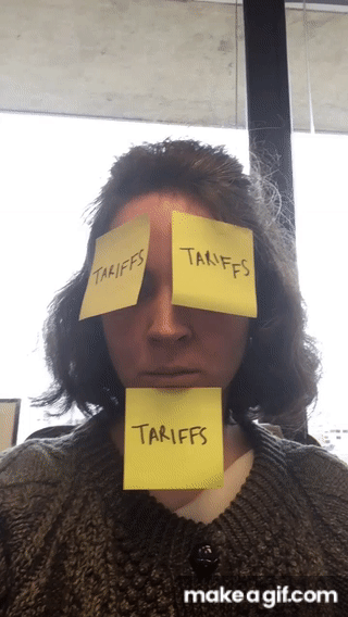 Tariffs on Make a GIF