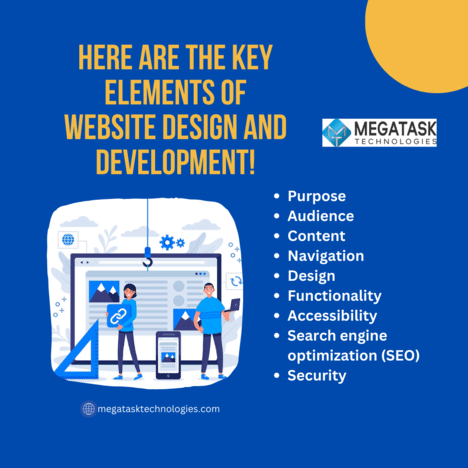Here are the key elements of website design and development: on Make a GIF