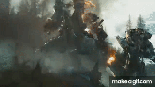 Transformers 2 Revenge Of The Fallen Forest Battle with Deleted Scenes ...
