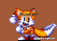 Tails dancing on Make a GIF