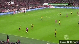 Thiago Alcantara Crazy Elastico Skill vs Dortmund HD on Make a GIF