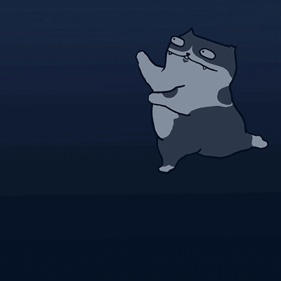 Dance of Fat Cat on Make a GIF