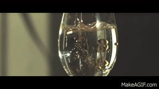 water and oil mixed - slow motion on Make a GIF