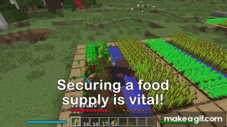 Ninja Speedrunner VS Hunter in Minecraft on Make a GIF