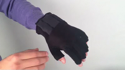Dorsal Pocket Glove Pad Insertion on Make a GIF