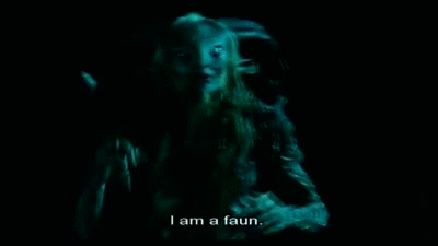 Pan's Labyrinth - Ofelia Meets The Faun Scene on Make a GIF