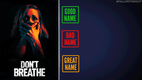 Good Name, Bad Name, Great Names! on Make a GIF